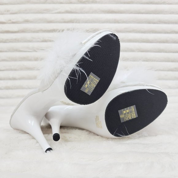 Fabulicious | Shoes | Pleasers Fabulicious Poise Marabou Feather High ...